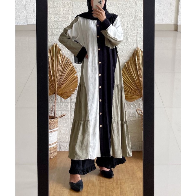 Jual Nindya Midi Dress | Shopee Indonesia