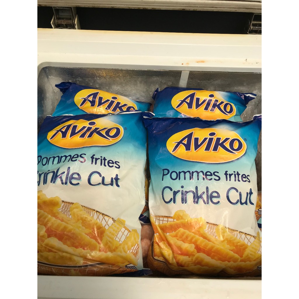 Jual Kentang Goreng Crinkle Cut Aviko 2500gr | Shopee Indonesia