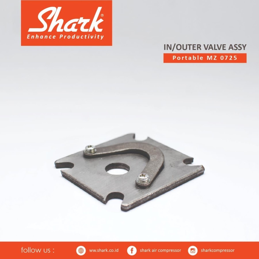 Jual Inlet / Outer Valve Assy Mesin Compressor MZ 07-25 Shark Original ...