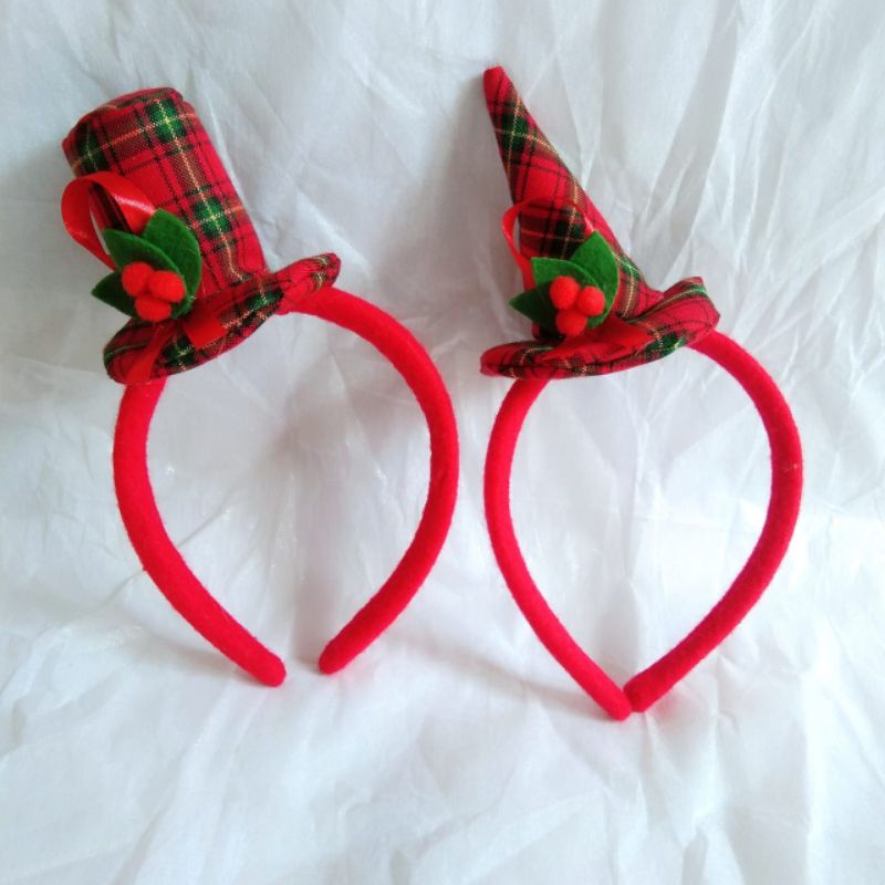 Jual Bando Natal Dewasa Anak Topi Santa Tema Natal | Shopee Indonesia