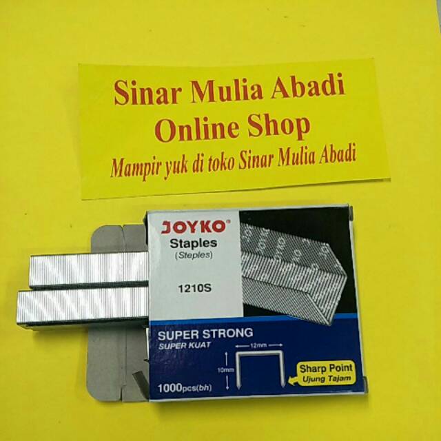 Jual Isi Staples 1210 s / 2310 Isi Stapler Jilid Joyko | Shopee Indonesia