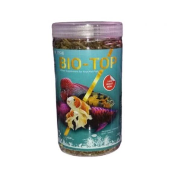 Jual Bio Top 150 gram Ulat Larva Maggot BSF Kering Pakan Ikan Hias ...