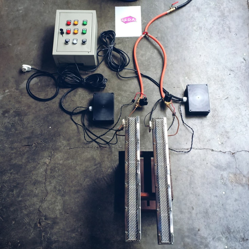Jual Control Panel Box Infrared Gas Burner Pemantik Ignition Controller ...