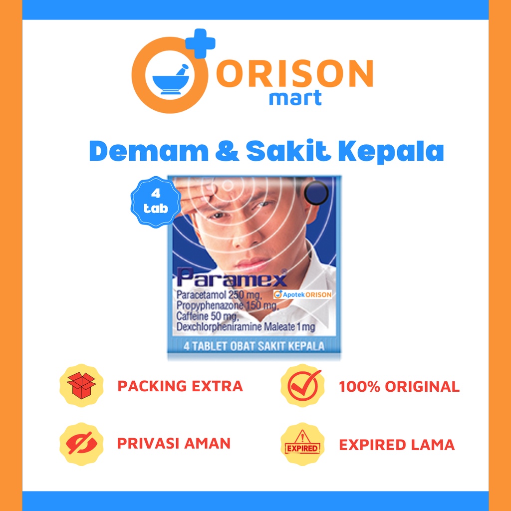 Jual OBAT ECERAN SAKIT KEPALA, DEMAM, NYERI / SANMOL, POLDANMIG ...