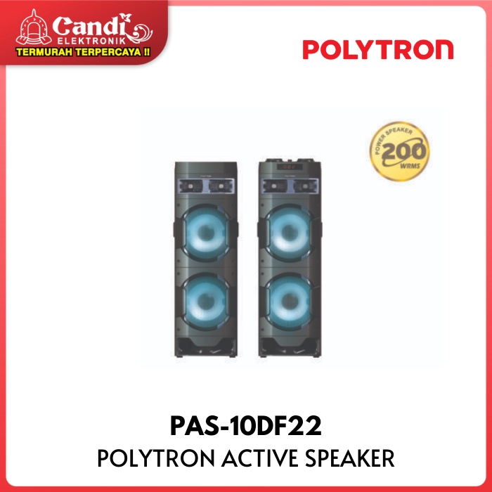 Jual POLYTRON Speaker Active PAS-10DF22 | Shopee Indonesia