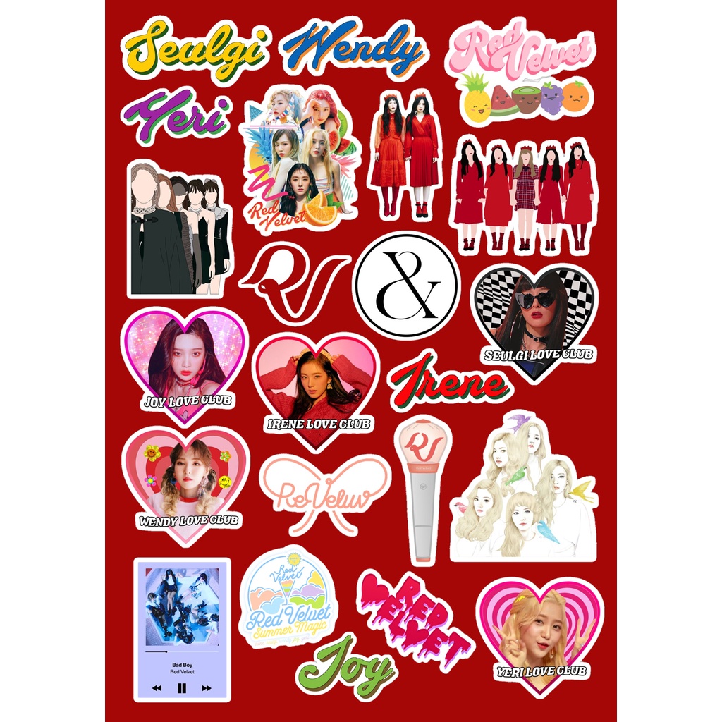 Jual [UNCUT] STICKER HP KPOP A6 STIKER MINI STIKER AESTHETIC STIKER EXO ...