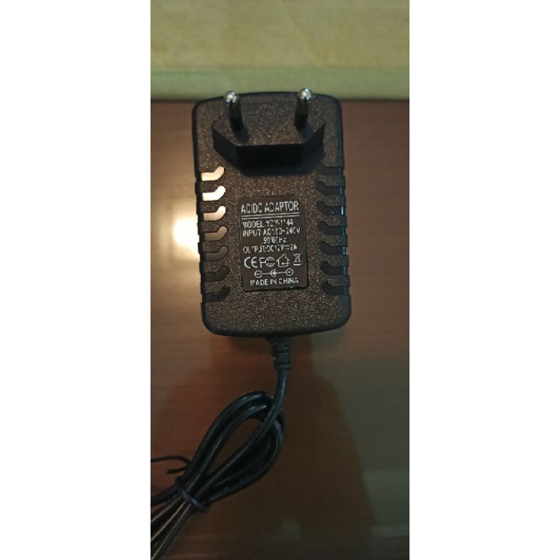Jual Adaptor CCTV 12v 2A untuk Kamera CCTV Analog / IP Camera | Shopee ...