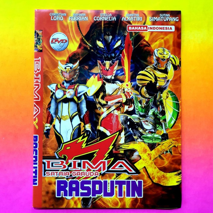 Jual PROMO Film Power Ranger Super Hero Bima X Satria Garuda Rasputin ...