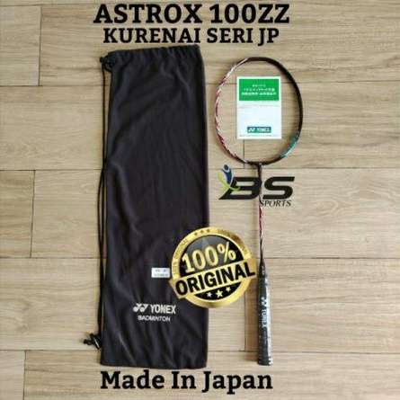 Jual NEW !! RAKET BADMINTON ASTROX 100ZZ 100 ZZ KURENAI SERI JP ORIGINAL | Shopee Indonesia