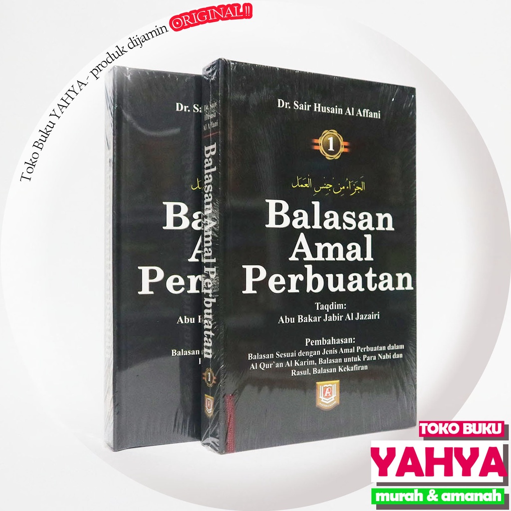 Jual SET 2 Buku / Balasan Amal Perbuatan JILID 1 & 2 / Penerbit Pustaka ...
