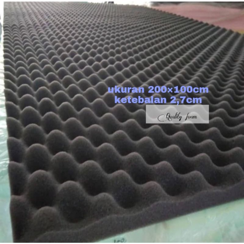 Jual Busa peredam suara ruangan Acoustic model telur 200×100×27cm (1 ...
