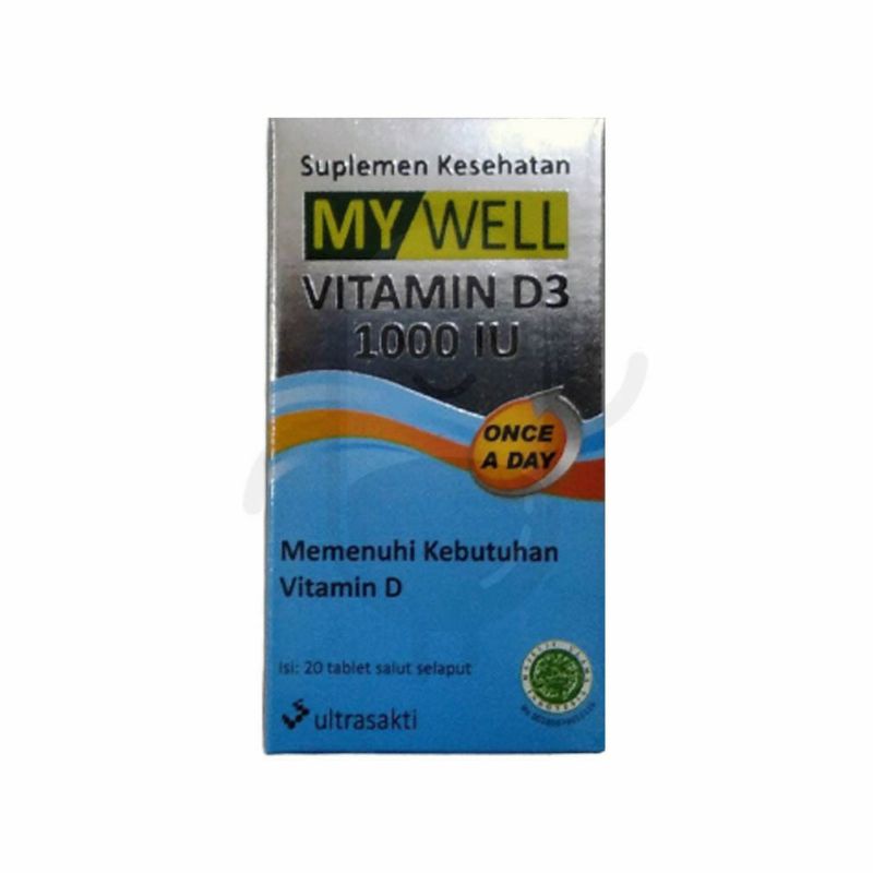 Jual Mywell Vitamin D3 1000IU | Shopee Indonesia