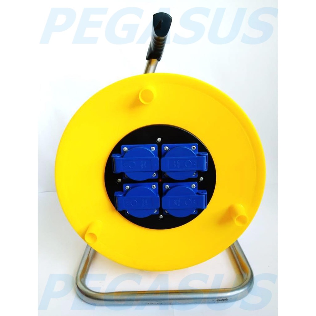 Jual Cable Reel Empty - Yellow Big With Cover - Fit up to 50m ...