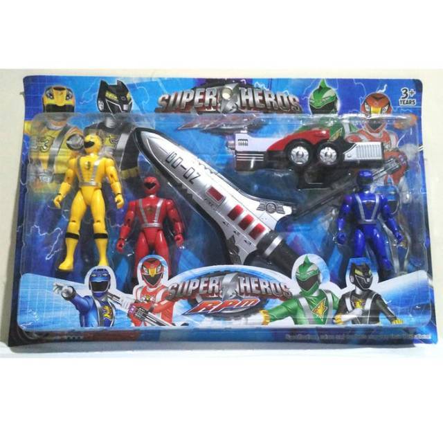 Jual Mainan Anak Power Rangers Full Set | Shopee Indonesia
