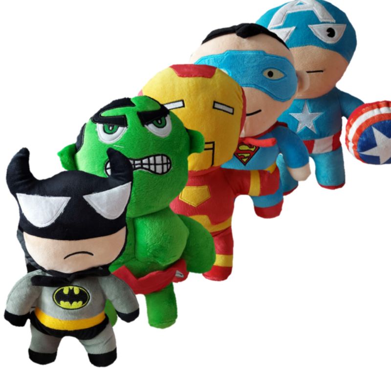 Jual Boneka Super Hero Avengers Batman Captain America Hulk Iron Man ...
