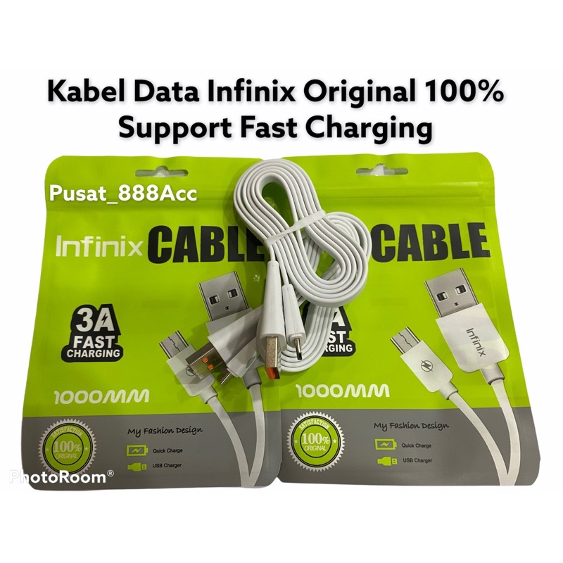 Jual Kabel Data Infinix 3A Usb Orange Original 100% Support Fast ...
