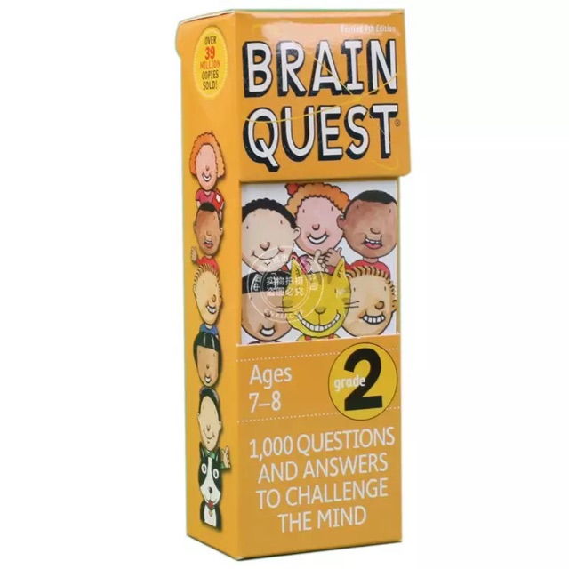 Jual Brain Quest Grade 2 (7-8 years old) | Shopee Indonesia
