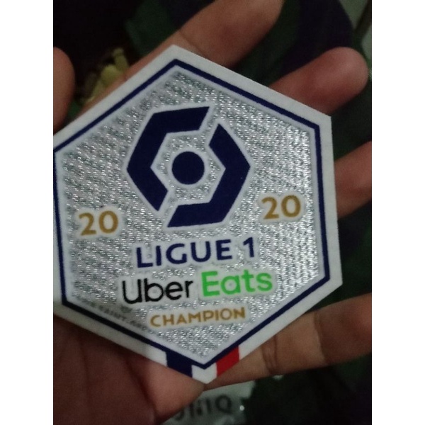 Jual PASANG PATCH LIGUE 1 UBER EATS LIGA PRANCIA ( FREE PASANG ) | Shopee Indonesia