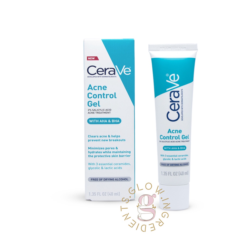 Jual Cerave Acne Control Gel 2 Salicylic Acid Acne Treatment With Aha