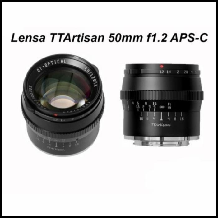 Jual Lensa Ttartisan 50mm F1 2 Aps C Micro Four Thirds Panasonic