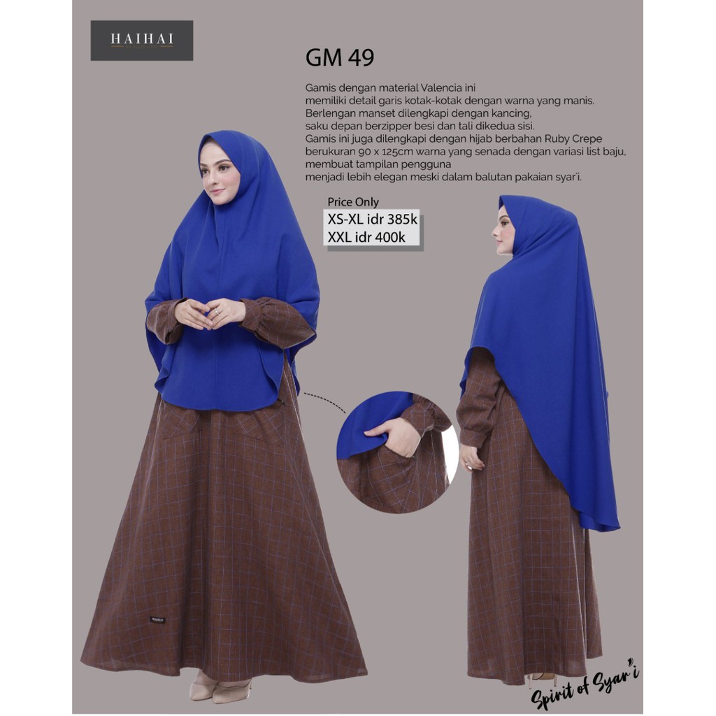Jual HAITWO GAMIS - GM 49 COKLAT KOPI | Shopee Indonesia