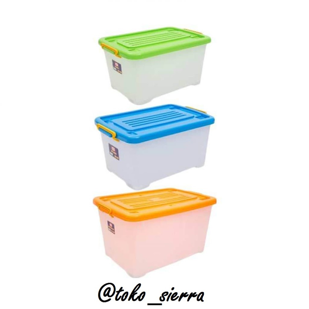 Jual Container Box (Dengan Roda) SHINPO Mega – SIP 116 CB 130 | Shopee ...