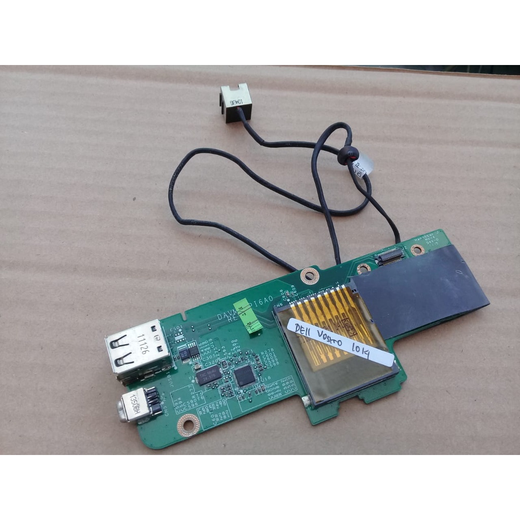 Jual Board USB Dell Vostro 1014 Port Soket Konektor Laptop Ori Second ...
