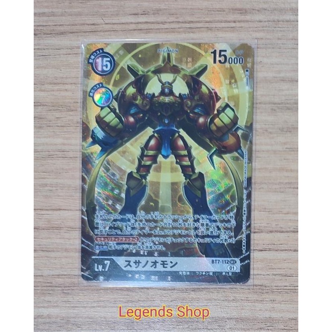 Jual =====] Susanoomon BT7-112 Parallel SEC Kartu Digimon Card Game ...