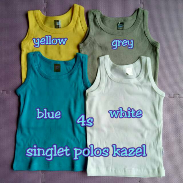 Jual SINGLET POLOS KAZEL | Shopee Indonesia