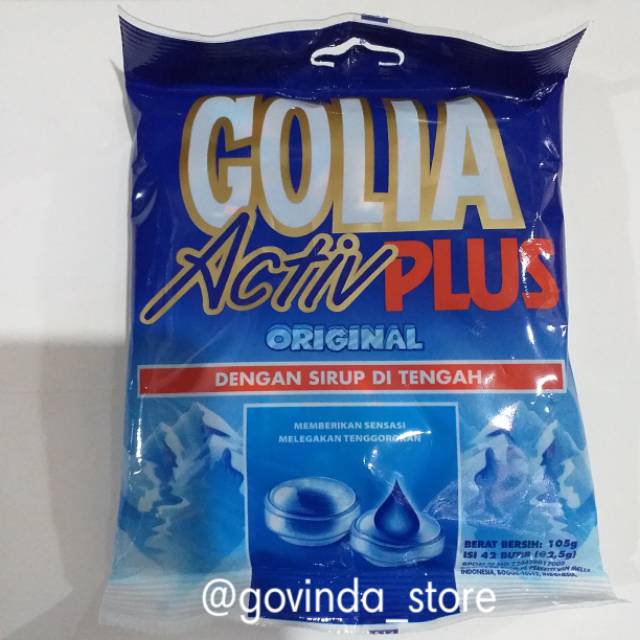 Jual PERMEN GOLIA ACTIV PLUS ORIGINAL DENGAN SIRUP DI TENGAH ISI ...