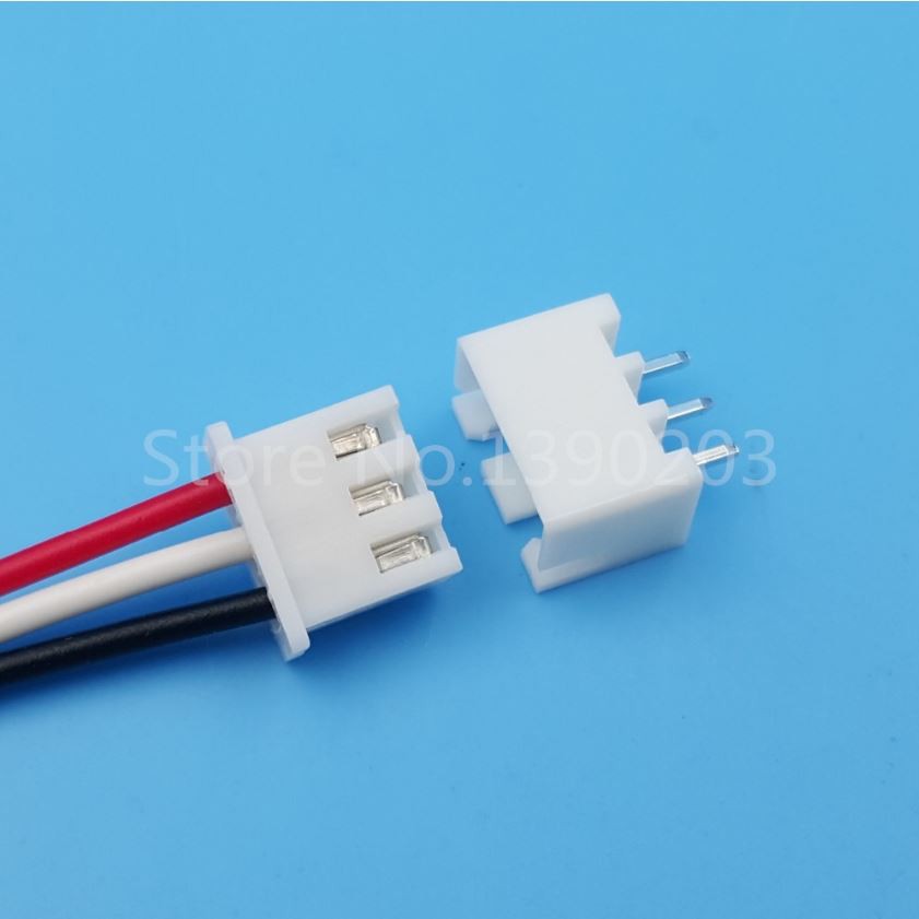 Jual 3Pin Single End JST XH Pitch 2.54mm 15cm 24AWG Wire To Board Connector Baterai lipo 2S 3P 3 ...