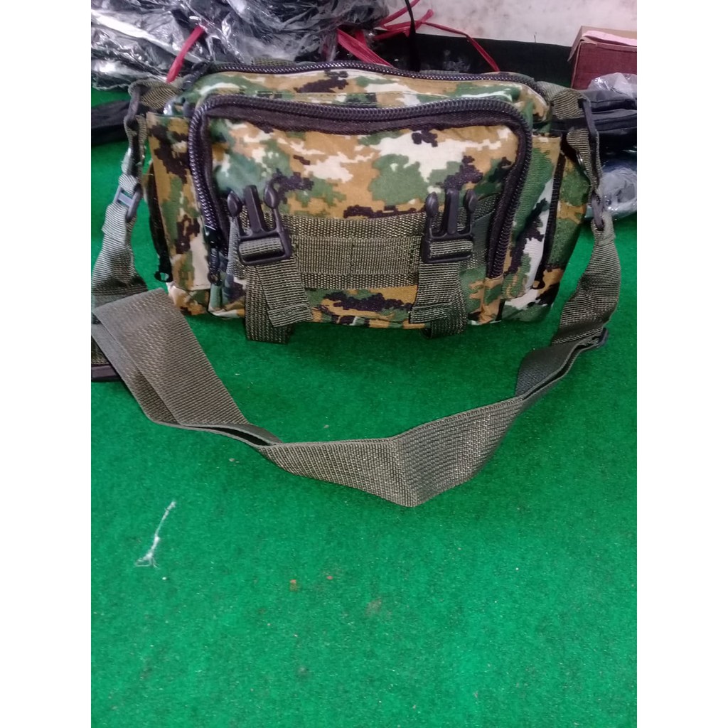 Jual SKD Tas Selempang Loreng TNI-AL - Tas Samping TNI-AU - Marinir ...
