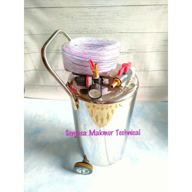 Jual 40 L Tabung Salju Snow Wash Cuci Mobil Motor Body Stainless 40L ...