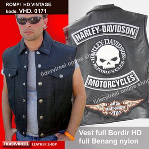 Jual ROMPI KULIT Harley Dvidson DOMBA SUPER | Shopee Indonesia