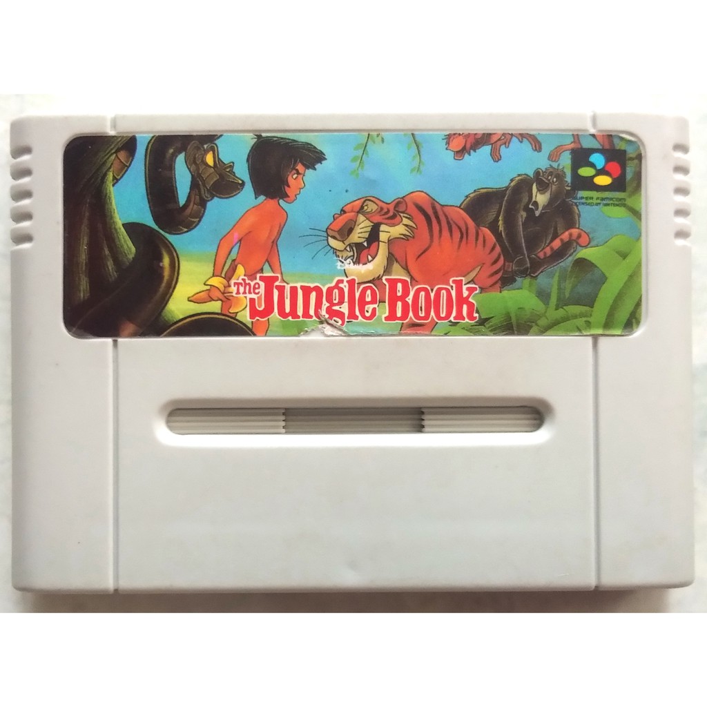 Jual Kaset SNES Super Nintendo Jadul Jungle Book | Shopee Indonesia