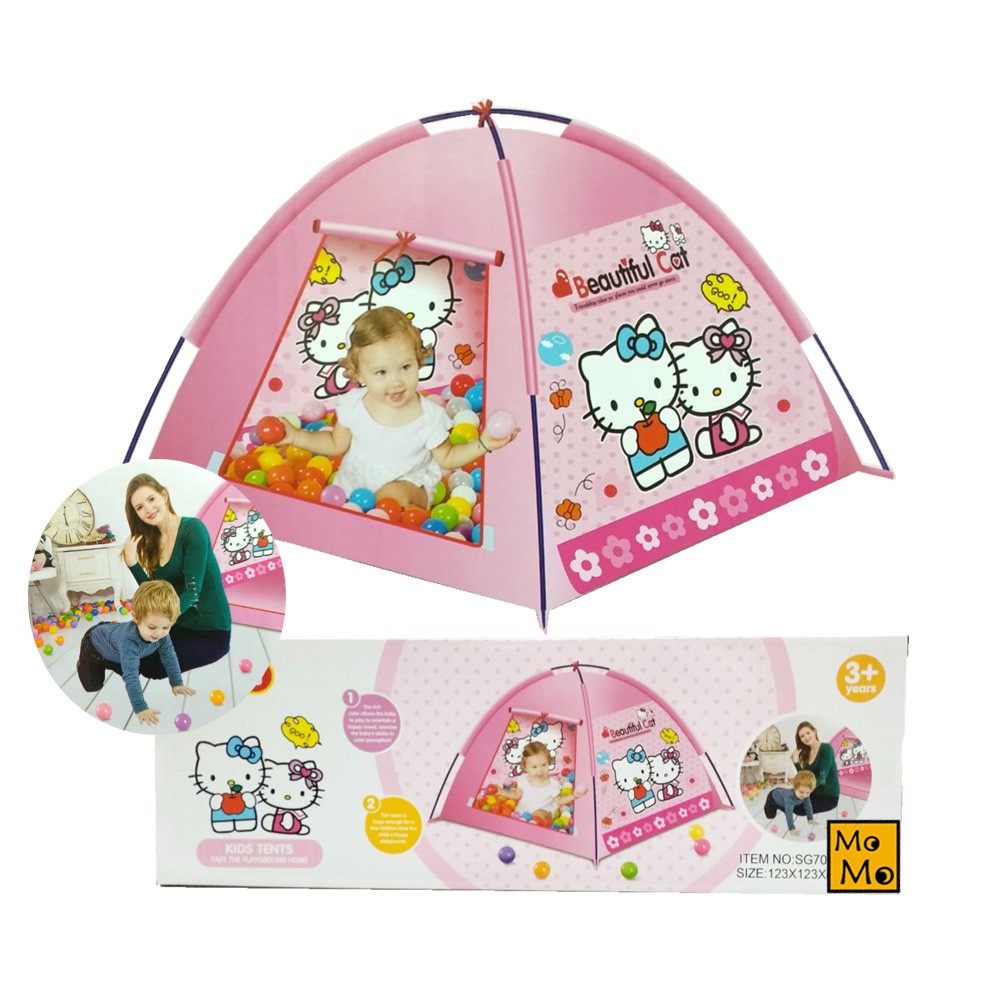 Jual Tenda Camping Beautiful Cat Segitiga 123Cm - Mainan Tenda Anak ...