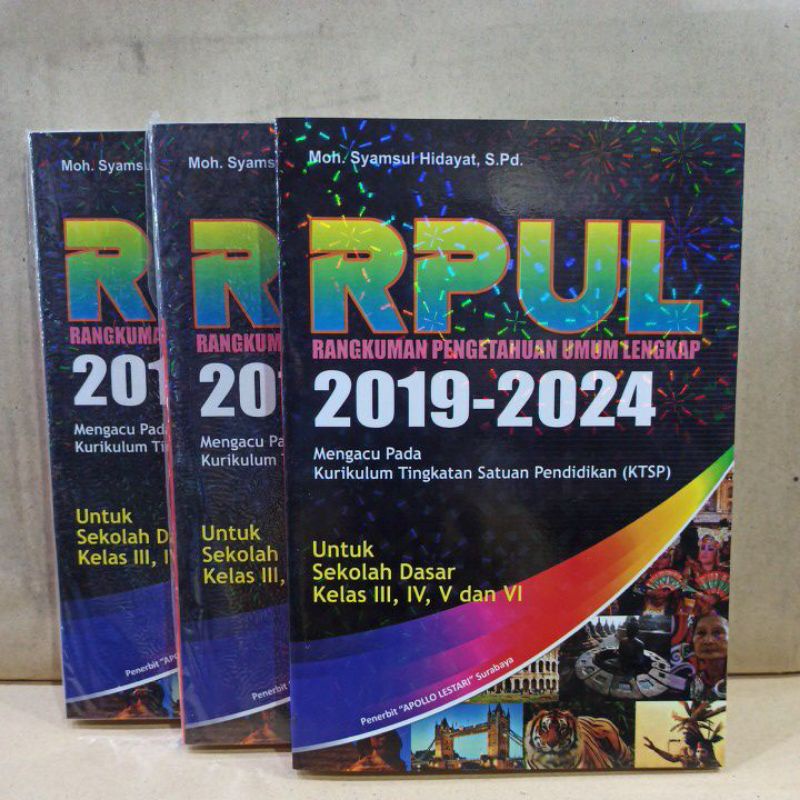Jual Buku RPUL edisi 2019 - 2024 SD Kelas 3,4,5,6 | Shopee Indonesia