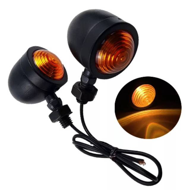 Jual Lampu Sen Variasi Model CB Klasik Bahan Besi | Shopee Indonesia
