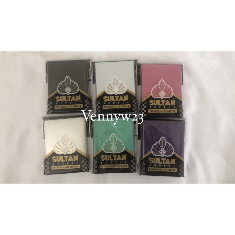 Jual Sultan sleeve/Sultan supply matte card sleeve/sultan djinn premium ...