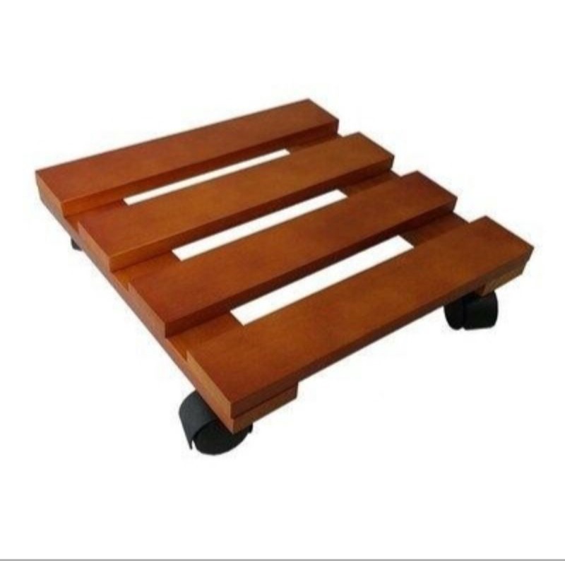 Jual Tatakan Pot Roda/dolly plant/standing pot kayu ( 39 ) | Shopee ...