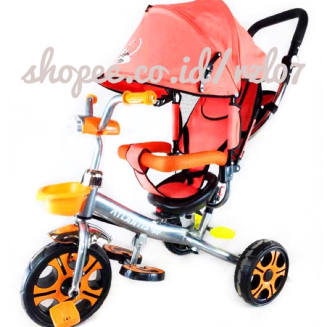 Jual GOSEND SMG Sepeda Stroller Exotic dan Atlantis roda tiga anak ...