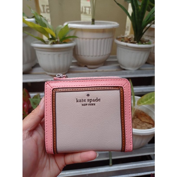 Jual dompet kate spade small zip bifold patterson drive colorbox ...