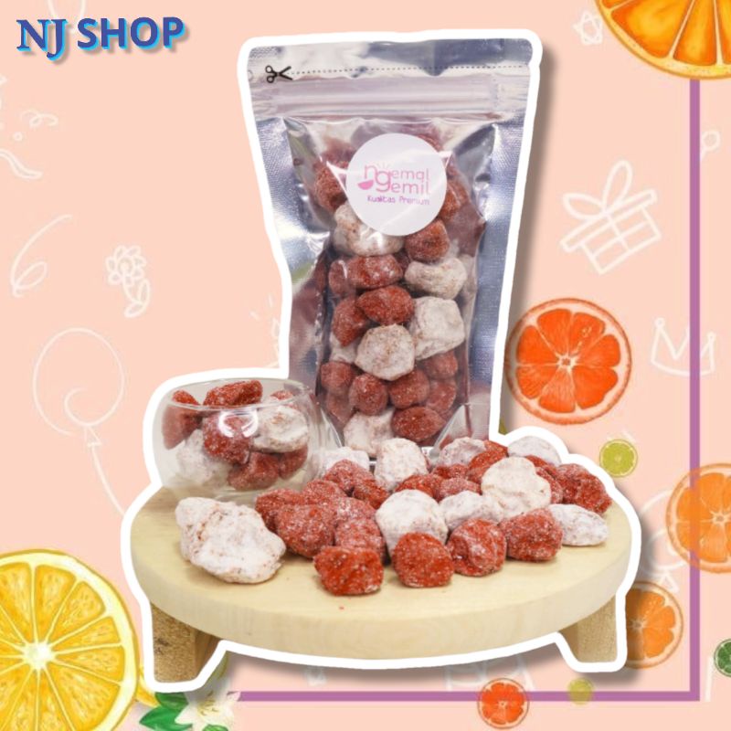Jual [Snack Original] - Kiambou Merah & putih, Manisan Plum Merah Putih ...