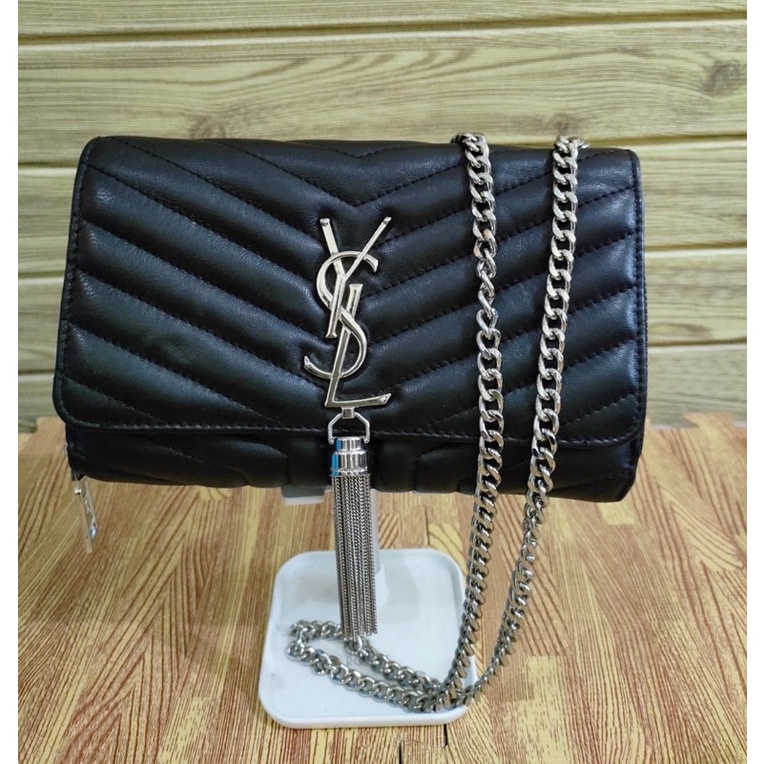 Jual YSL Sling Italy lengkap noser | Shopee Indonesia