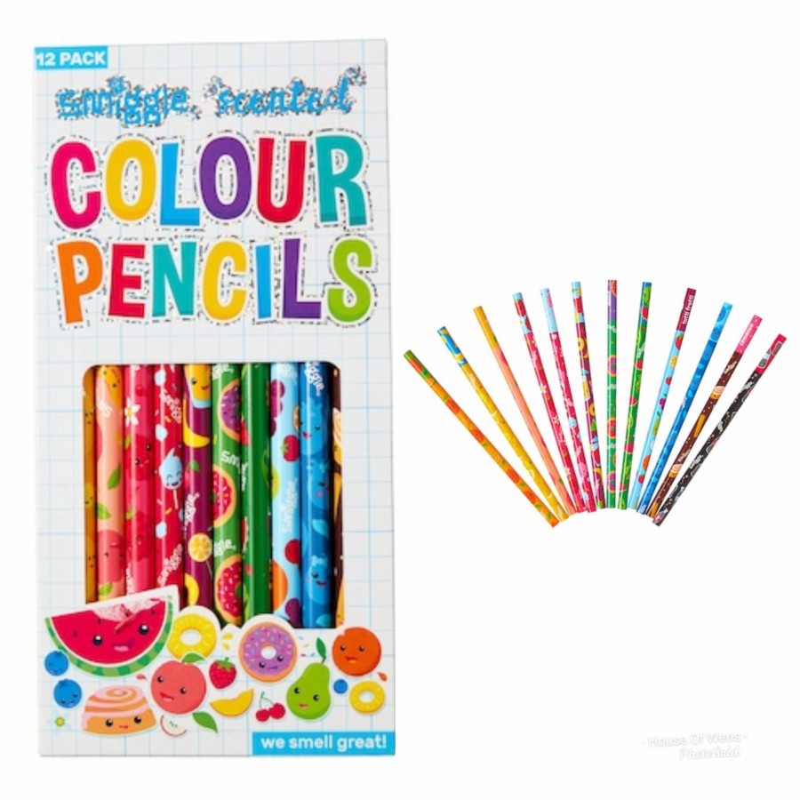 Jual SMIGGLE SCENTED COLOUR PENCILS - PENSIL WARNA WANGI SMIGGLE ...
