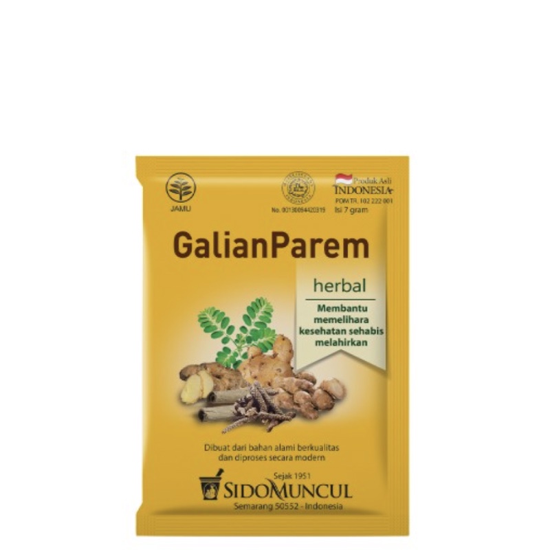 Jual Sido Muncul Jamu Galian Parem 10 pcs | Shopee Indonesia