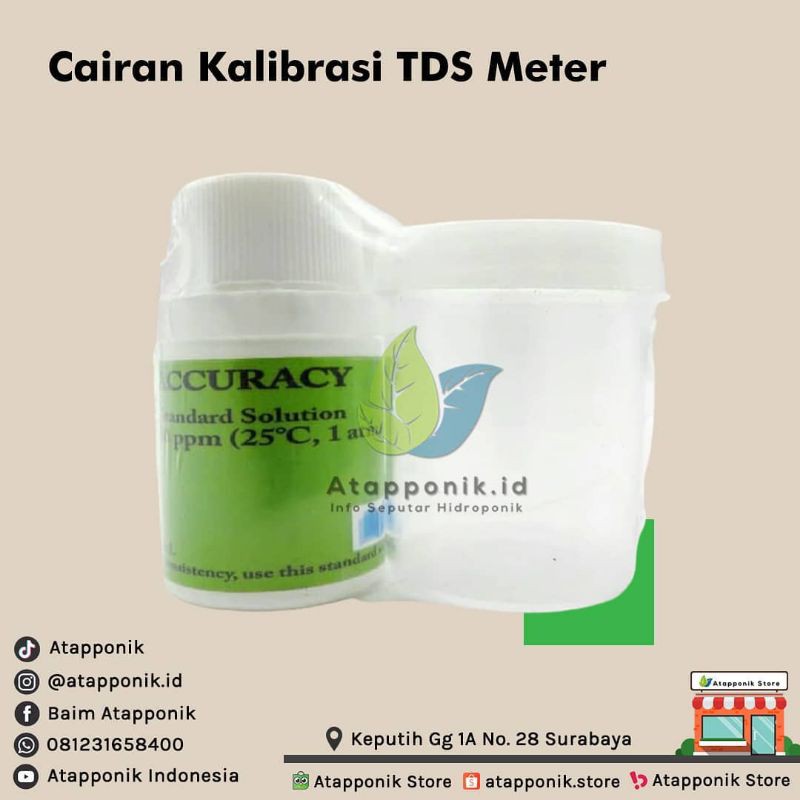 Jual cairan kalibrasi tds meter | Shopee Indonesia