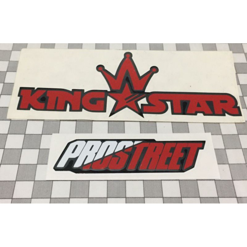 Jual stiker cutting prostreet merah putih | Shopee Indonesia