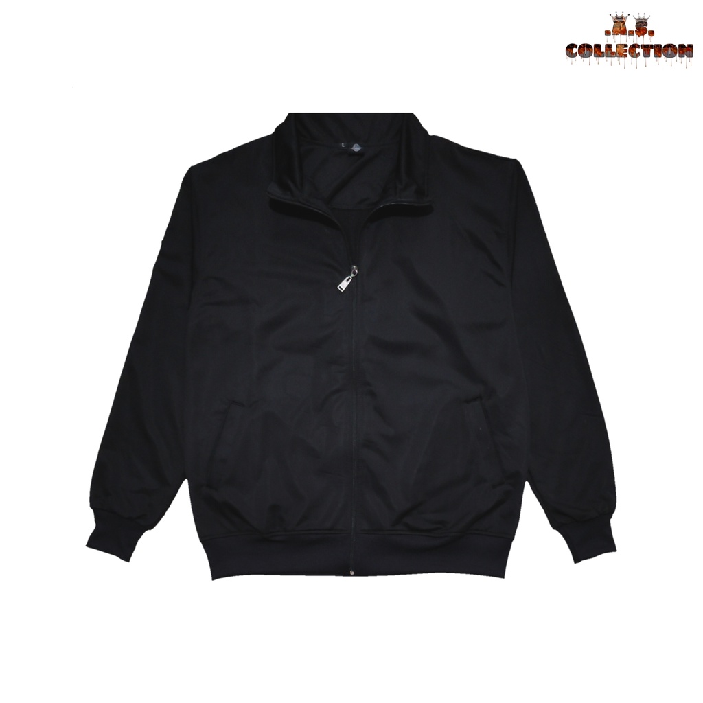 Jual Jaket Tracktop Polos Casual Original Sport Pria Wanita | Shopee ...