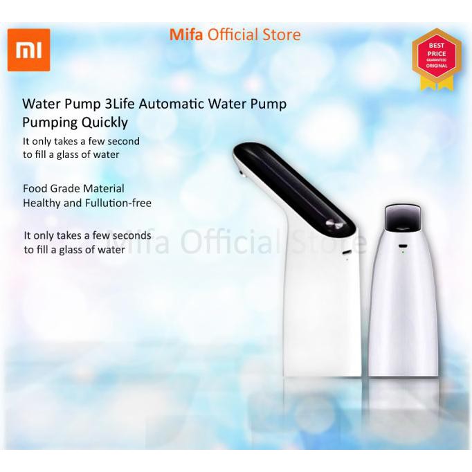 Jual Xiaomi Mijia 3LIFE Pompa Air Galon Water Pump Rechargeable USB ...